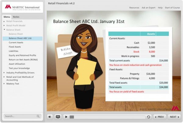 Introduction to Retail Financials Course | Martec