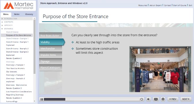Store Approach, Entrance and Windows